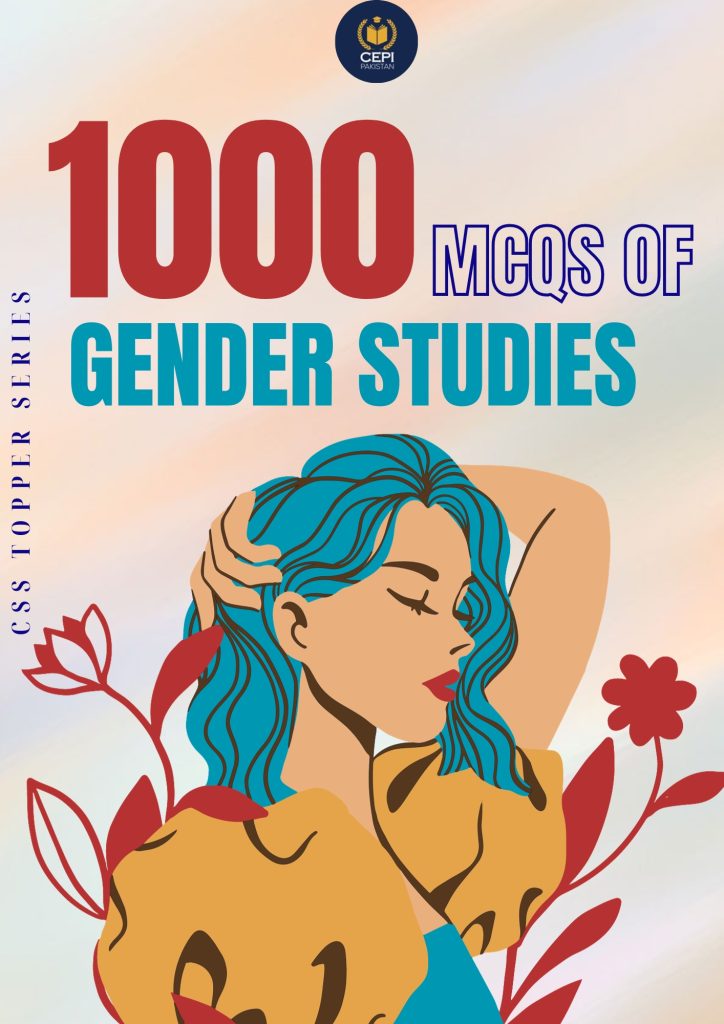 1000 MCQ's of Gender Studies Archives - CEPI Pakistan